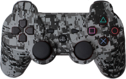 Download Gray Camo - Camouflage Playstation Controller Png - Full Size ...