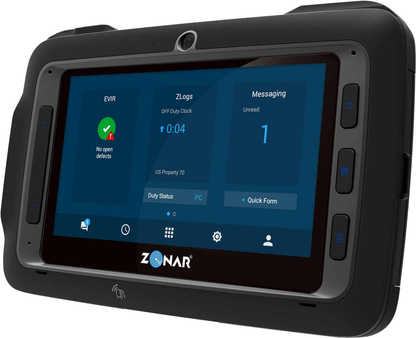 Download Zonar-tablet - Zonar Connect - Full Size PNG Image - PNGkit