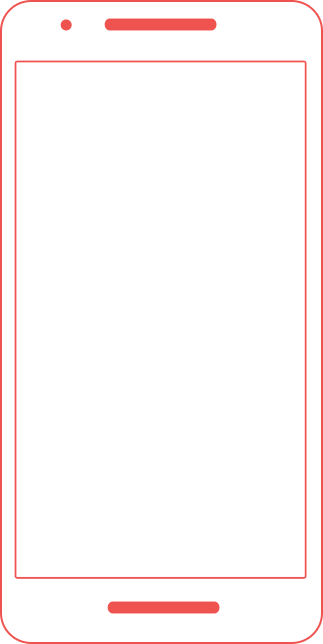 Download Mobile Frame Red - 6s Iphone - Full Size PNG Image - PNGkit