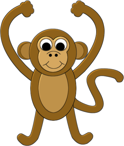 Download Background Transparent Monkey - Monkey Cartoon Transparent ...