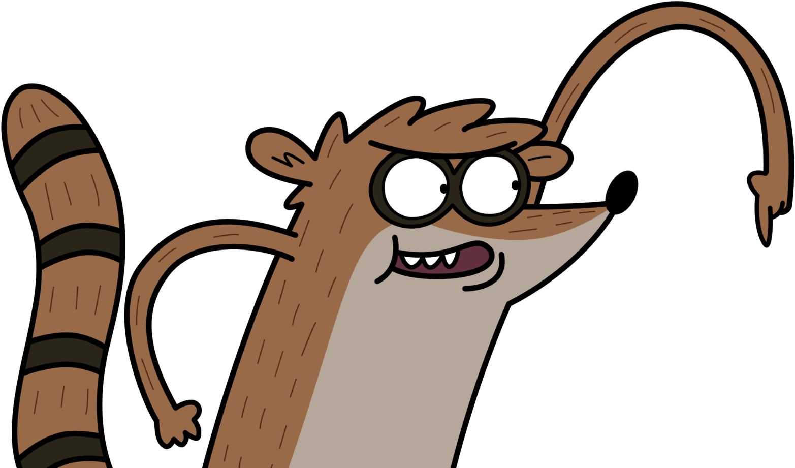 Download In Your Face - Rigby Regular Show Png - Full Size PNG Image ...