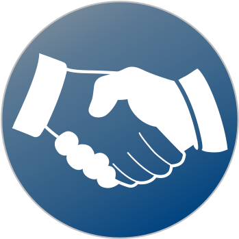 Download End Of Negotiation - Transparent Hand Shake Clip Art - Full ...