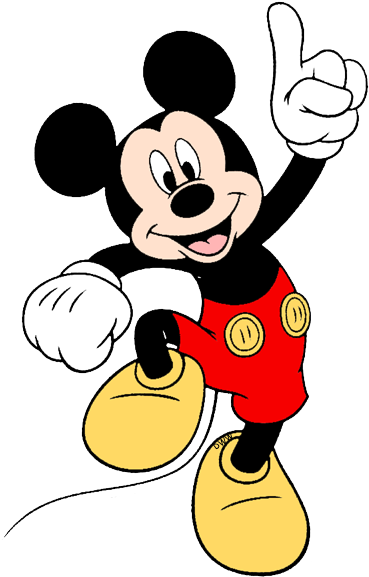 Download Transparent Mickey Mouse Number 1 Png Graphic Royalty Free ...