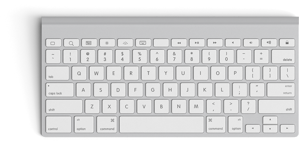Download Keyboard Apple - Apple Wired Keyboard - Full Size PNG Image ...