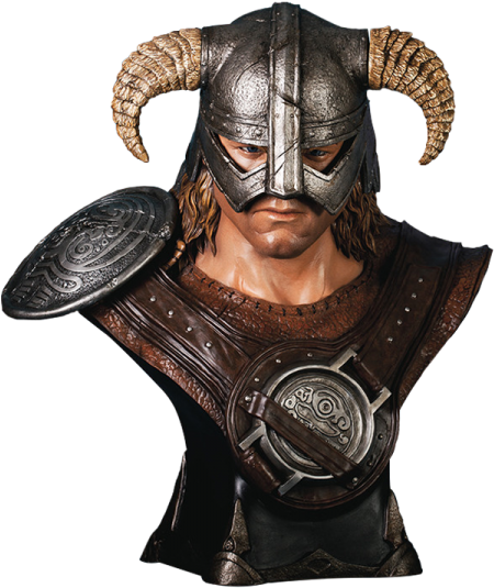 Download Skyrim Bust Dragonborn Lifesize - Elder Scrolls V Skyrim ...