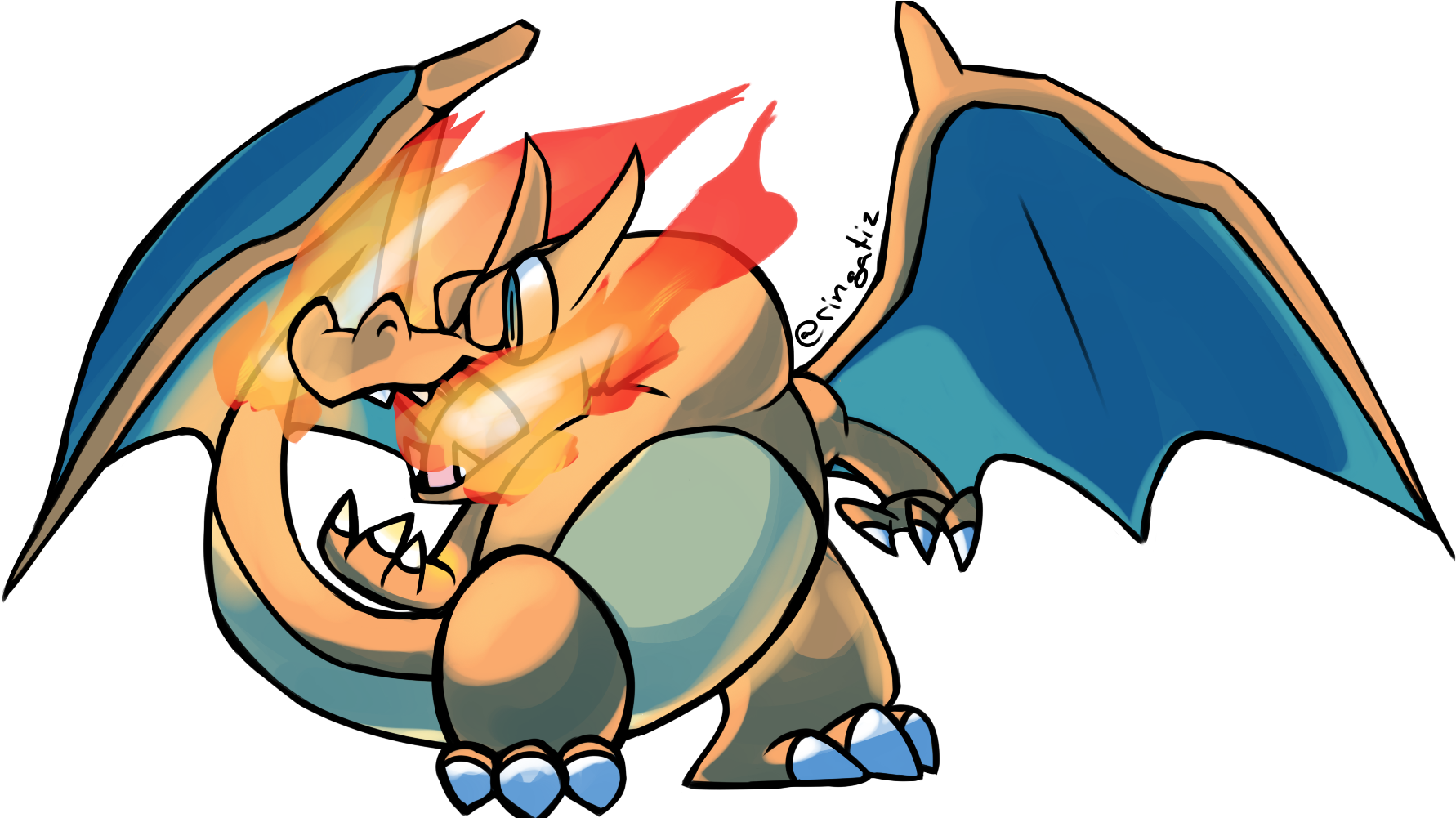 Download Charizard - Cartoon - Full Size PNG Image - PNGkit
