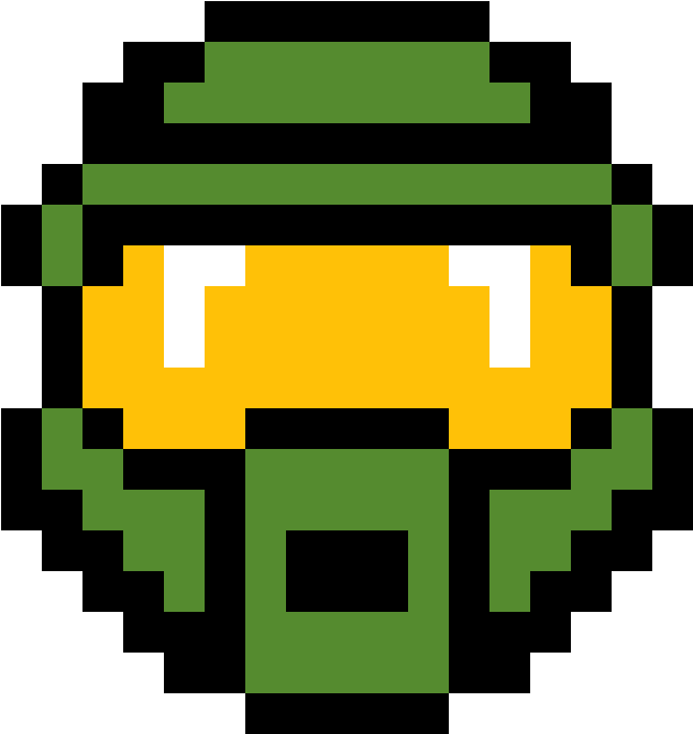 Download Master Chief - Halo Master Chief Pixel Art - Full Size PNG ...