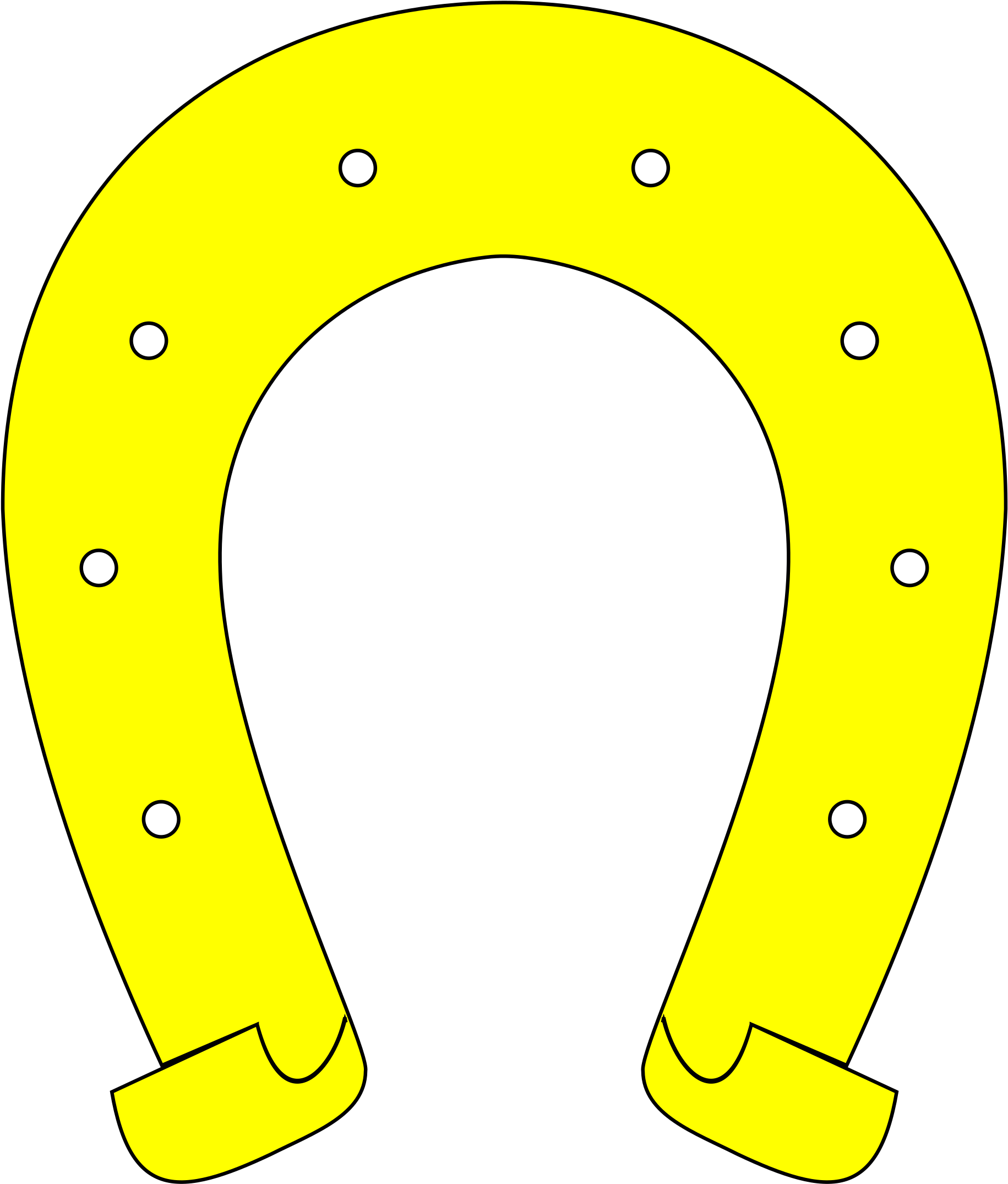 Download Héraldique Meuble Fer À Cheval - Horse - Full Size PNG Image ...