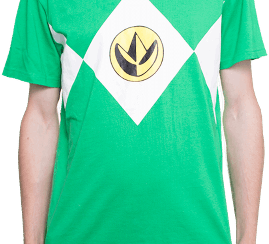 Download Mighty Morphin' Power Rangers Green Ranger Men's T - Mighty ...