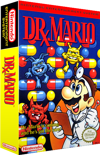 Download Dr - Mario - Box - 3d - Dr. Mario (nintendo, 1990) - Full Size ...