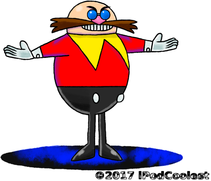 Download Mario Luigi'' Rpg Style Dr - Doctor Eggman - Full Size PNG ...