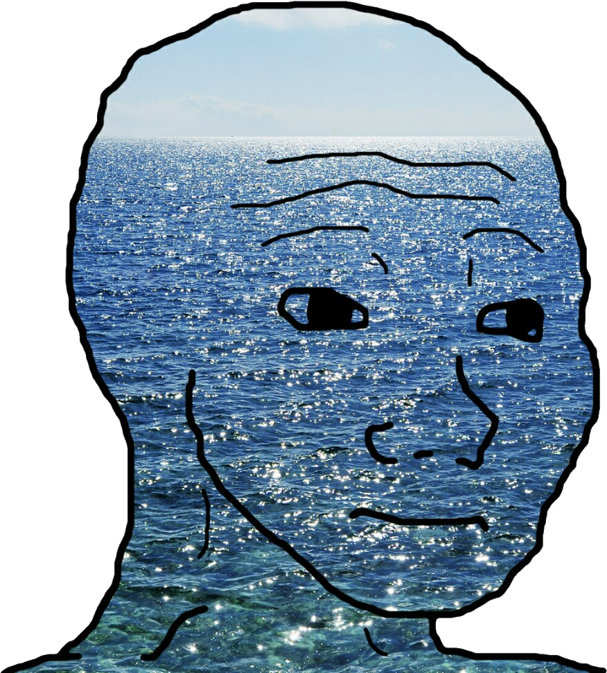 Download 2mib, 960x986, Water Wojak - Wojak Halo - Full Size PNG Image ...