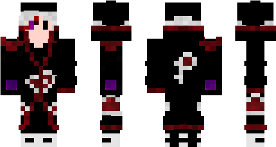 Download Minecraft Skin Wojak - Deidara Minecraft Skin - Full Size PNG ...