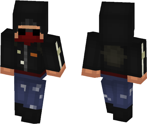 Download Anarchist - Lil Uzi Vert Minecraft Skin - Full Size PNG Image ...
