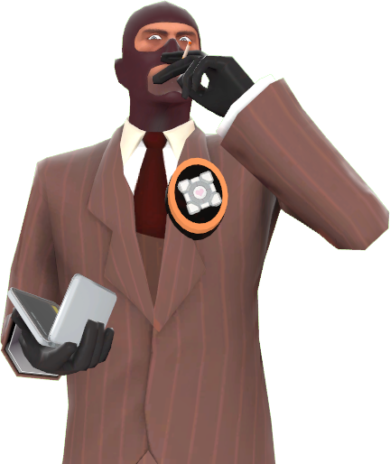 Download [ Img] - Genuine Companion Cube Pin - Full Size PNG Image - PNGkit