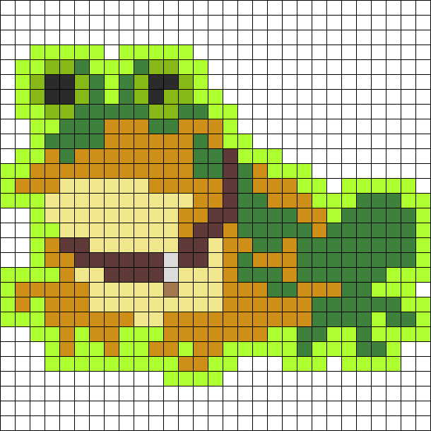 Download Hypnotoad Perler - Art - Full Size PNG Image - PNGkit
