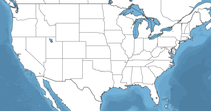 Download United States Wipe Off Map 17 X 22 - Full Size PNG Image - PNGkit