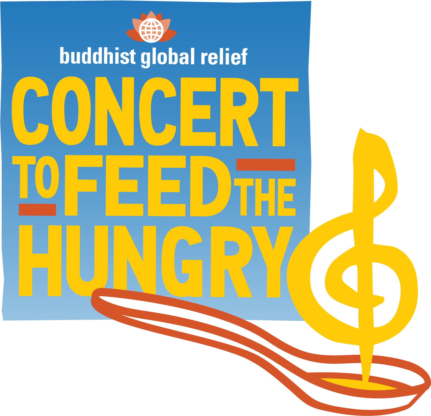 Download Concert To Feed The Hungry - Graphic Design - Full Size PNG ...