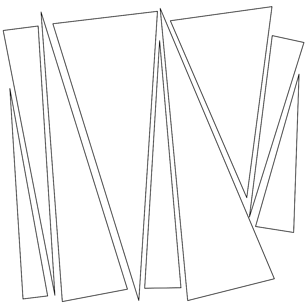 Download Ftestickers Collage Frame Triangle - Picture Frame - Full Size ...