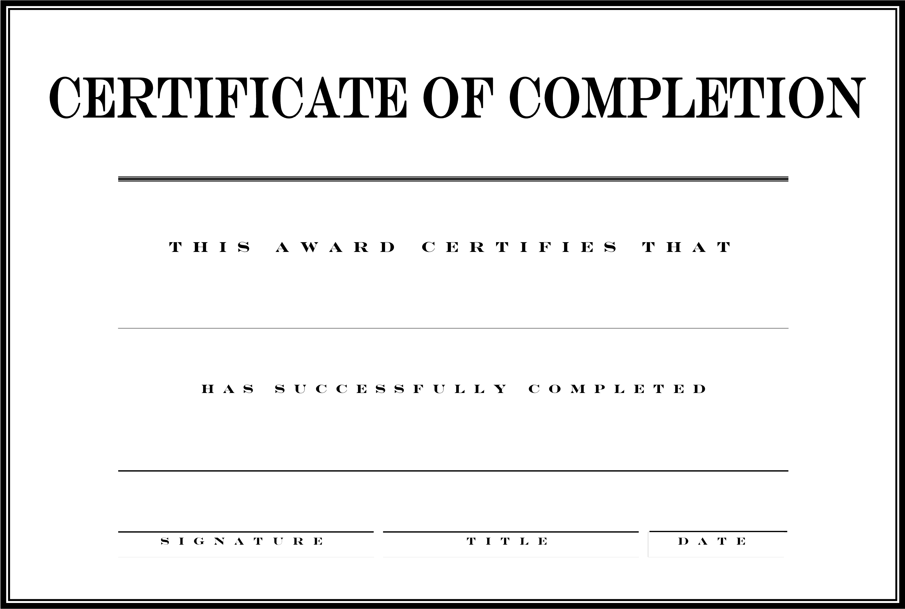 Download Certificate Of Completion Main Image Download Template ...