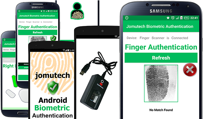 Download Android Biometrics Fingerprint Authentication Using - Icon ...