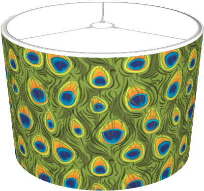 Download Peacock Feathers Pattern Lamp Shades - Peacock Feather Light ...