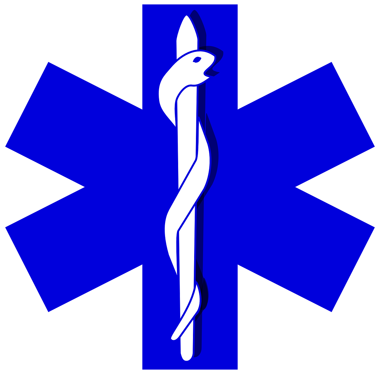 Download Medical Sign - Star Of Life - Full Size PNG Image - PNGkit