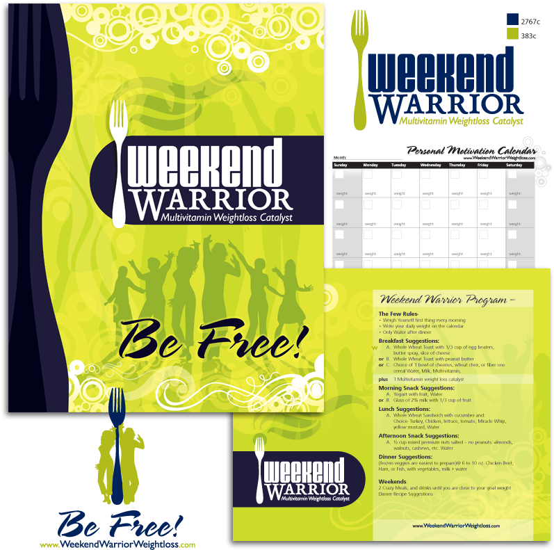 Download Weekend Warrior Logo Design And Calendar Design - Design - Full Size PNG Image - PNGkit