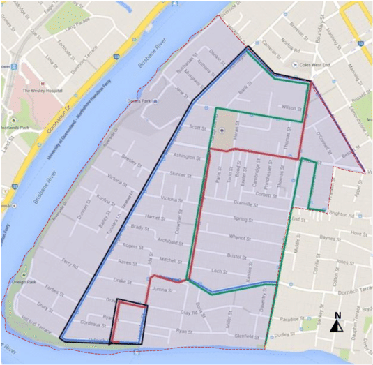 Download Bus Route Path Drawn For Route Km Calculation Using - Map ...