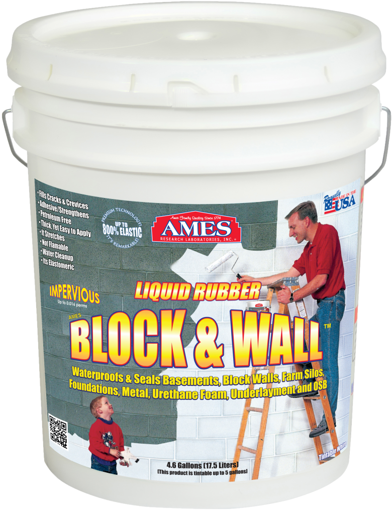 Download Ames Block & Wall Rubberized Acrylic Coating - Full Size PNG ...