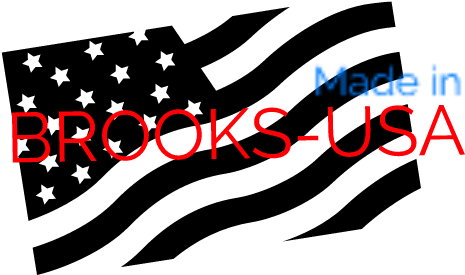 Download Transparent Brooks Logo - Made In Usa - PNGkit