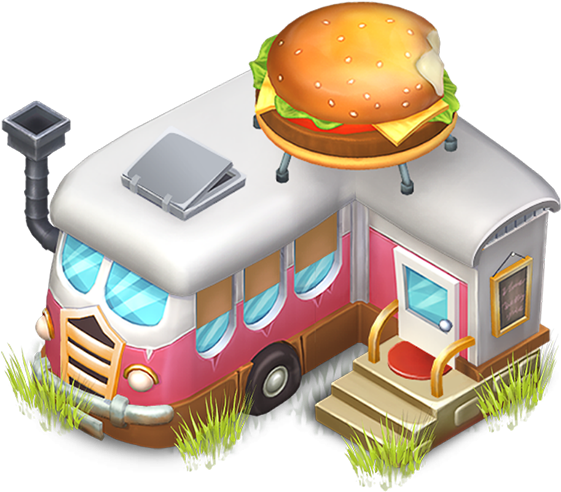 Download Diner Outside3 - Hay Day Diner - Full Size PNG Image - PNGkit