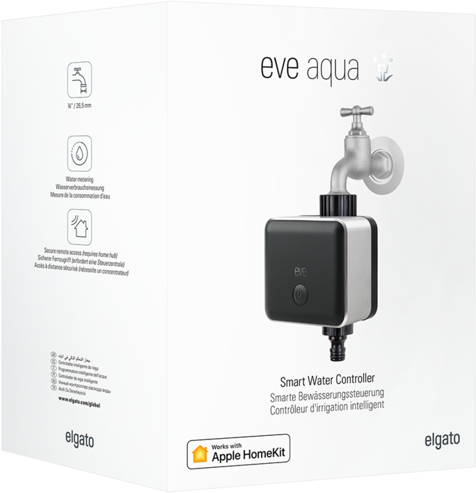 Download Eve Aqua Smart Water Controller - Elgato - Full Size PNG Image ...