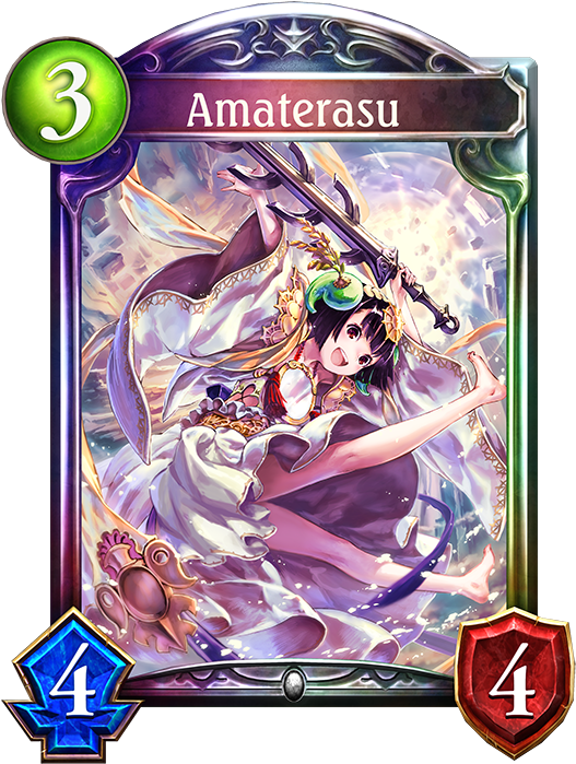 Download Unevolved Amaterasu Evolved Amaterasu - Shadowverse Full Art ...