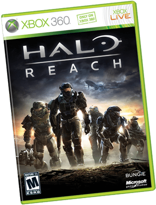 Download Free Halo Reach Game For Xbox Live Gold Members - Halo Reach Xbox 360 - Full Size PNG ...