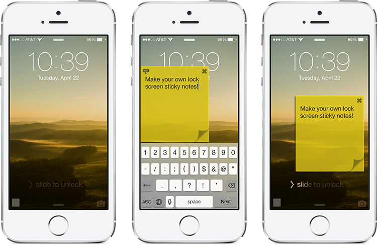 Download Transparent Sticky Notes Iphone - PNGkit