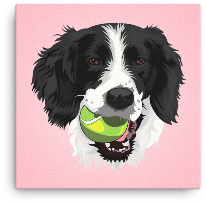 Download Custom Pet Canvas Wall Art - Pet Canvas - Full Size PNG Image ...