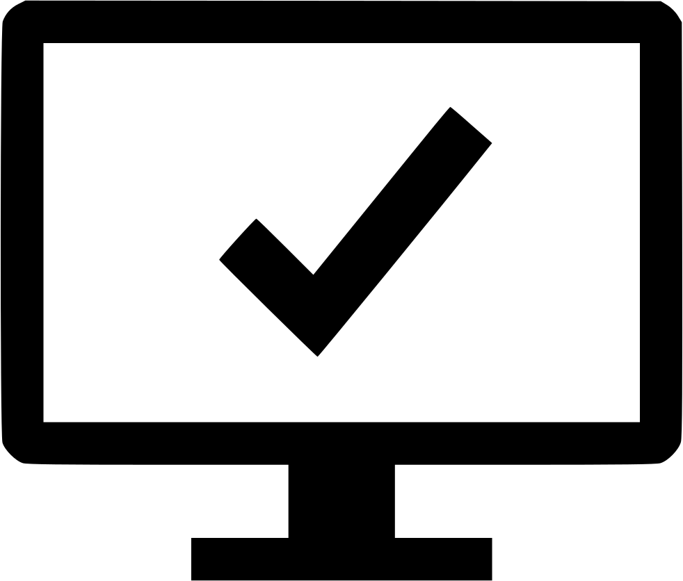 Download Checkmark Ok Good Approved Pc Monitor Safe Comments - View ...