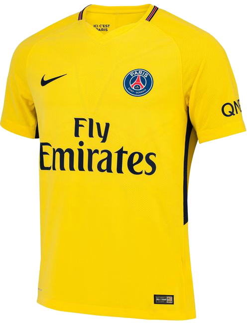 Download Psg Kit 002 - Liverpool Yellow Away Kit - Full Size PNG Image ...
