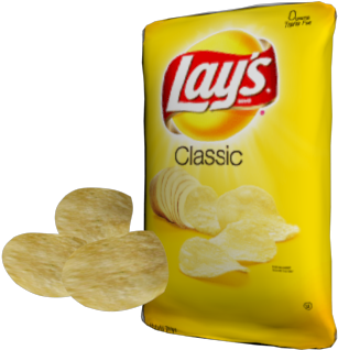 Download Lays Lays-chips 3d - Potato Chip - Full Size PNG Image - PNGkit