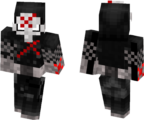 Download Red X - Minecraft The Last Guardian Skin - Full Size PNG Image ...