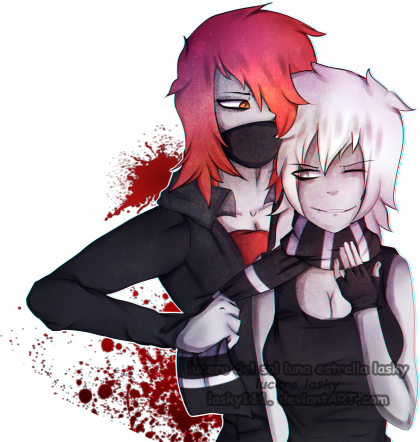 Download Red X Zero By Lasky111 - Png Anime Creepypasta - Full Size PNG ...