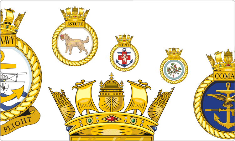 Download British Royal Navy Ship Crests - Hms Invincible Crest - Full ...