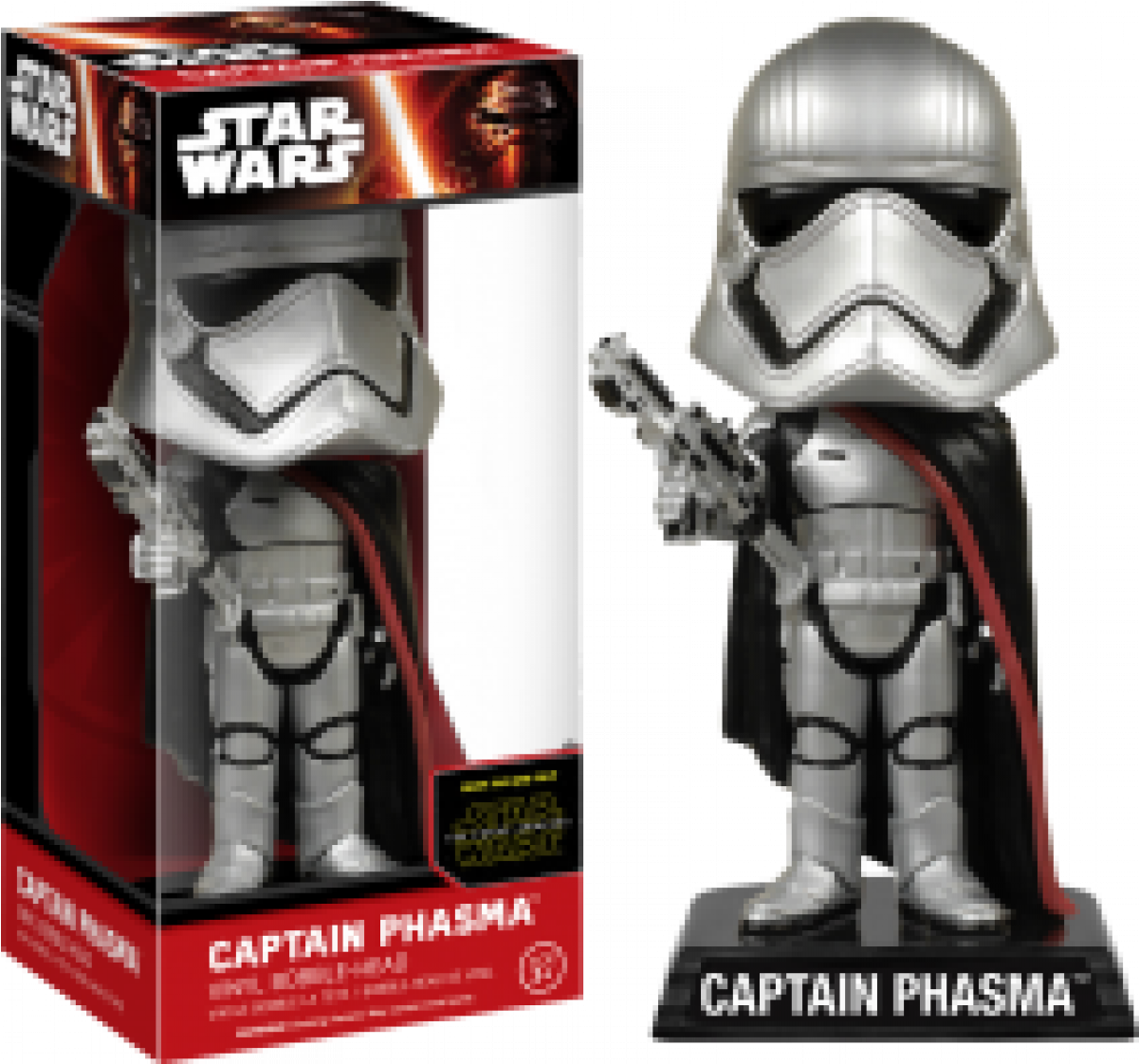 Download More Views - Star Wars Captain Phasma Bobble Head - Full Size ...