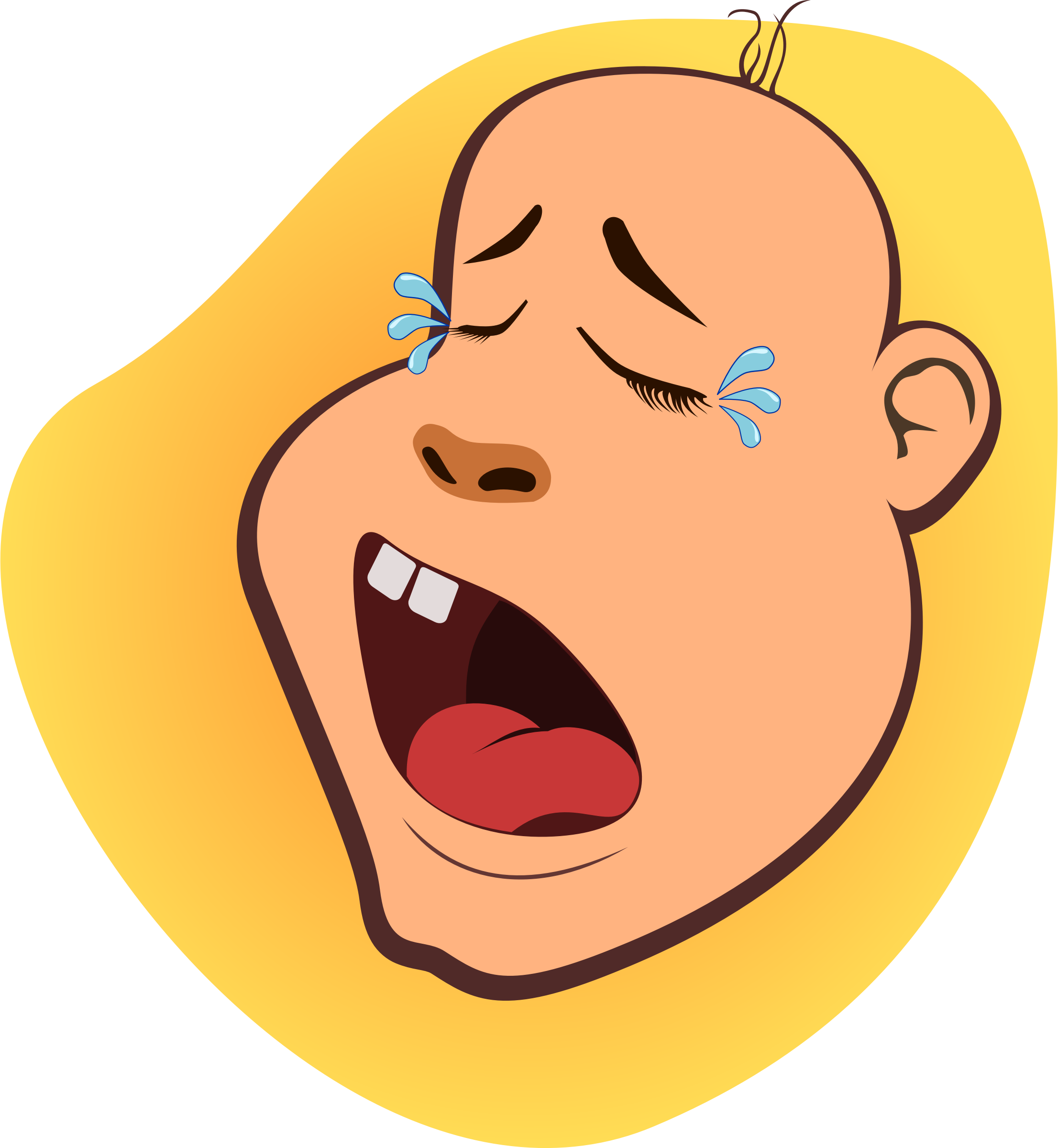 Download This Free Icons Png Design Of Head Baby - Full Size PNG Image ...