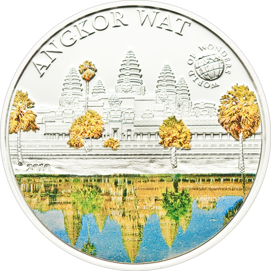 Download Angkor Wat - Silver - Full Size PNG Image - PNGkit