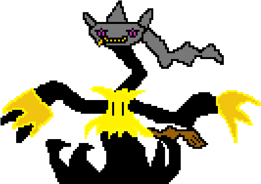 Download Mimikyu/banette Fusion - Illustration - Full Size PNG Image ...