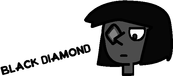 Download Black Diamond Drawing - Cartoon - Full Size PNG Image - PNGkit
