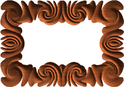 Download Swirl Frame - Full Size PNG Image - PNGkit