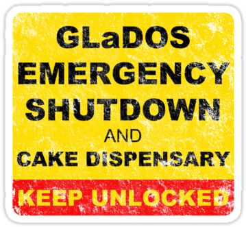 Download Glados Emergency Shutdown And Cake Dispensary By Arrondakin ...